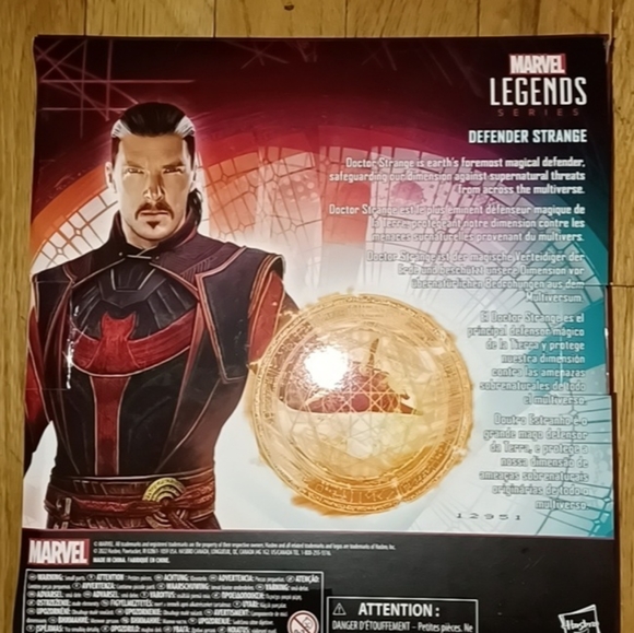 Hasbro | Toys | 3 Defender Strange Action Figures Marvels Multiverse Of ...